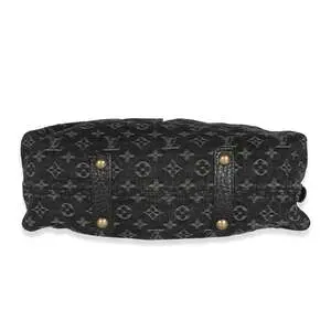 LOUIS VUITTON Monogram Denim Neo Cabby Mm - Black