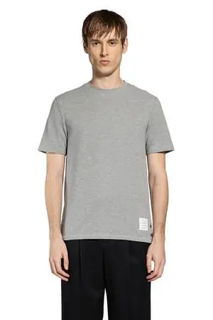 Thom Browne Piqué Centerback Striped T-shirt
