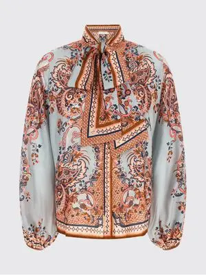 Zimmermann Printed Blouse - Blue