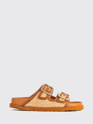 BIRKENSTOCK Flat Sandal - Beige