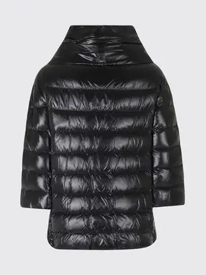 Herno Water-repellent Quilted Puffer Jacket With High Neck - Black