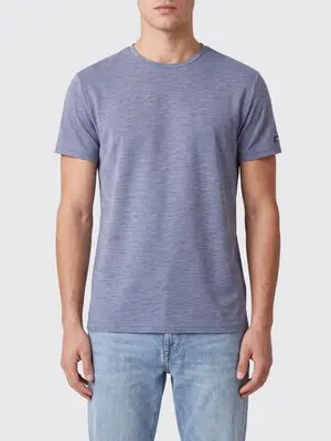 RRD Short-sleeved Crewneck T-shirt In Technical Fabric With Contrast Logo - Grey
