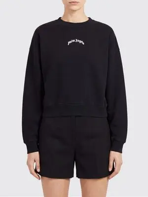 Palm Angels Logo Crewneck Sweatshirt