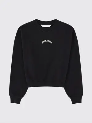 Palm Angels Logo Crewneck Sweatshirt