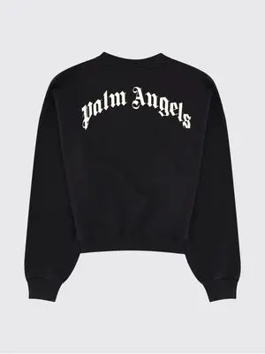 Palm Angels Logo Crewneck Sweatshirt