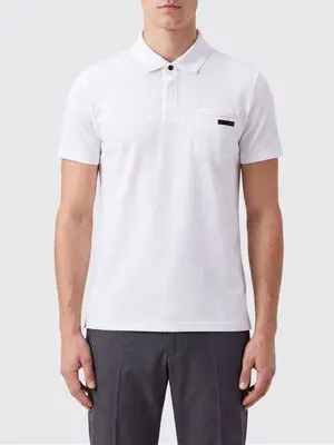 RRD Long-sleeved Stretch-cotton Polo Shirt With Classic Collar - White
