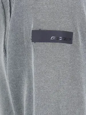 RRD Long-sleeve Crewneck Jumper In Pure Cotton With Ribbed Trims - Green