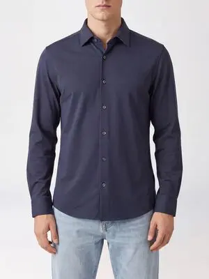 RRD Slim Fit Technical Polyamide Long-sleeved Shirt - Black