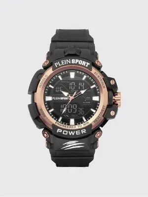 PLEIN SPORT Silicone Strap Watch - Black 1