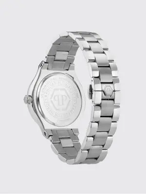 Philipp Plein Chronograph Watch With Stainless Steel Band - Black