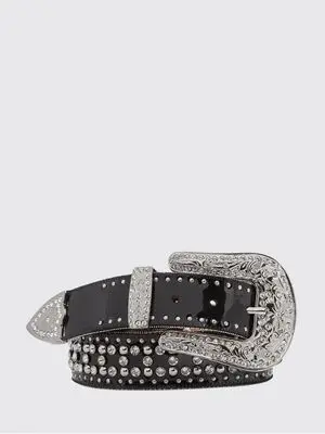 Philipp Plein Embellished Leather Belt