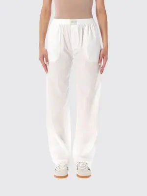 SPORTY & RICH Relaxed Fit Cotton Pants