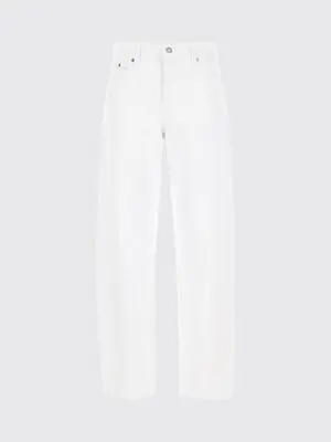 LEVI'S Mid-rise Straight Tapered Jeans In Stretch Denim - White
