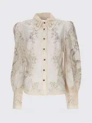 Zimmermann Printed Shirt - Beige