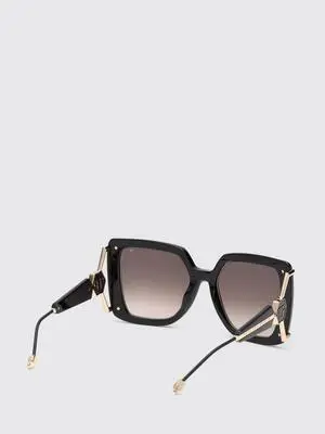 Philipp Plein Queen Cat-eye Sunglasses With Tortoiseshell Frame And Hexagon Logo