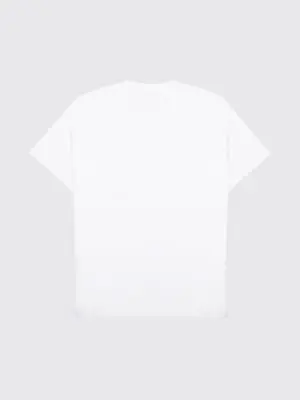 Closed Basic Crew Neck T-shirt In Pure Organic Cotton With A Straight Hem - White