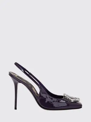 Philipp Plein Embellished Slingback Pumps - Salmon