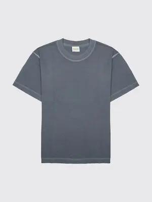 Closed Organic Cotton Crew Neck T-shirt With Dropped Shoulders - Grey