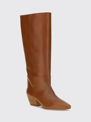 FORTE_FORTE Smooth Calf Knee-high Boots - Leather