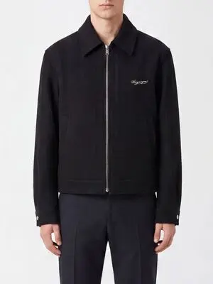 WOOYOUNGMI Zip-up Jacket With Embroidered Logo