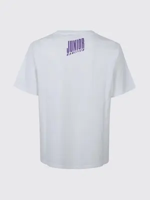 JEAN PAUL GAULTIER Crewneck T-shirt In Cotton With A Contrasting Graphic Print