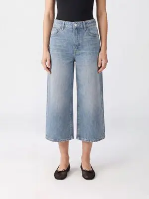 JEANERICA Cropped Wide-leg Jeans In Organic Cotton