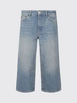 JEANERICA Cropped Wide-leg Jeans In Organic Cotton
