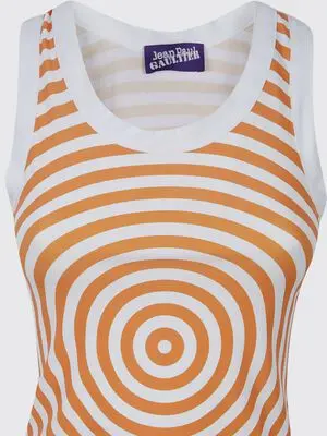 JEAN PAUL GAULTIER Graphic Print Tank Top