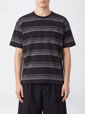 Comme Des Garçons Cotton T-shirt With Patch Pocket - Striped