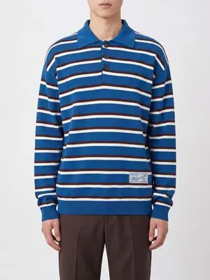 WOOYOUNGMI Long Sleeve Knit Polo Shirt