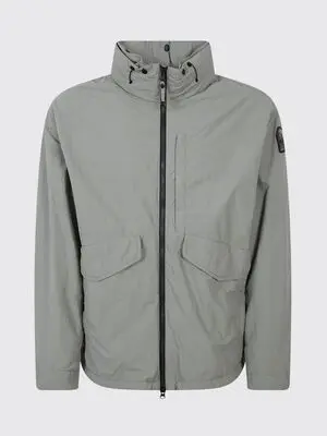 PARAJUMPERS Hooded Windbreaker Jacket In Nylon And Cotton