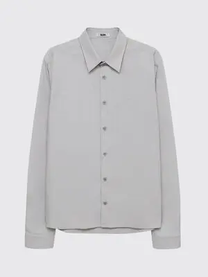 RIER Casual Technical Fabric Shirt With Classic Collar And Patch Pockets