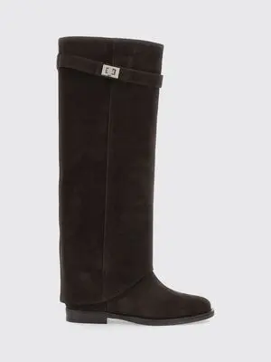 VIA ROMA 15 Flat Ankle Boot - Dark