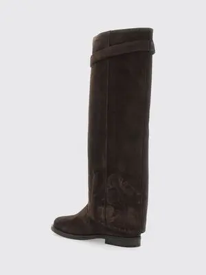 VIA ROMA 15 Flat Ankle Boot - Dark