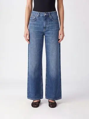 JEANERICA Belem High-waisted Wide-leg Jeans In Recycled Cotton - Denim