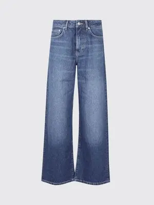 JEANERICA Belem High-waisted Wide-leg Jeans In Recycled Cotton - Denim
