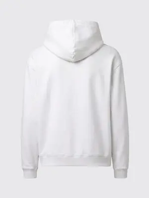 Dsquared2 Cotton Hoodie With Contrast Logo And Drawstring Hood