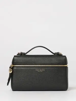 Tory Burch Romy Mini Handbag In Pebbled Leather With Removable Handle