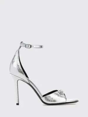 Balenciaga Heeled Sandal - Silver