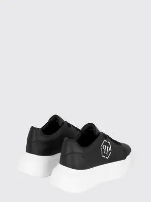 Philipp Plein Logo Embellished Sneakers - Black