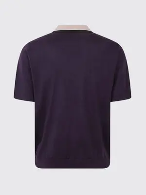 Dries Van Noten Polo Shirt - Red Purple
