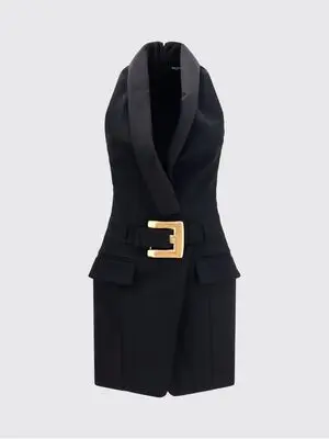 Balmain Belted Blazer Dress