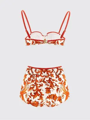 Dolce & Gabbana Printed Two-piece Swimsuit