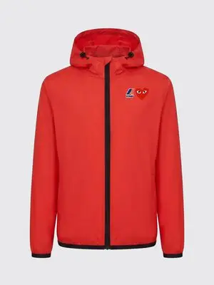 COMME DES GARCONS PLAY X K-WAY Comme Des Garçons Play X K-way Zip-up Hooded Jacket