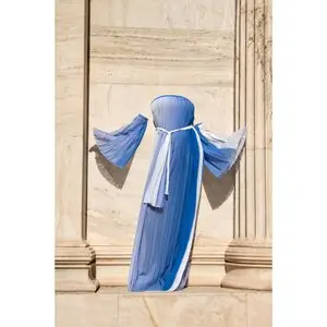 BOLD&LOCKED Astral Strapless Gown - Blue