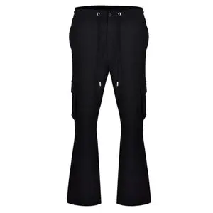 DAVID WEJ Ashford Loose Fit Cargo Trouser - Black