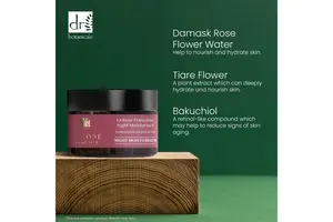 DR. BOTANICALS La Rose Francaise Night Moisturiser 50milliliter