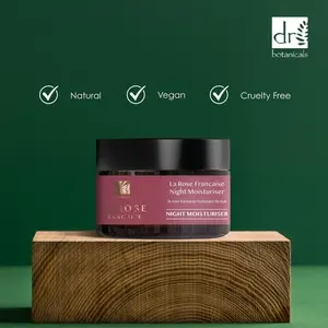 DR. BOTANICALS La Rose Francaise Night Moisturiser 50milliliter