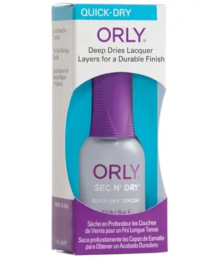 ORLY Sec N' Dry Quick Nail Topcoat