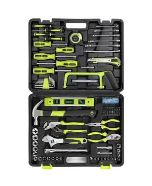 XDOVET Household Tool Set Home Repairing Toolbox Mechanics Hand Kit Diy Maintenance - Default